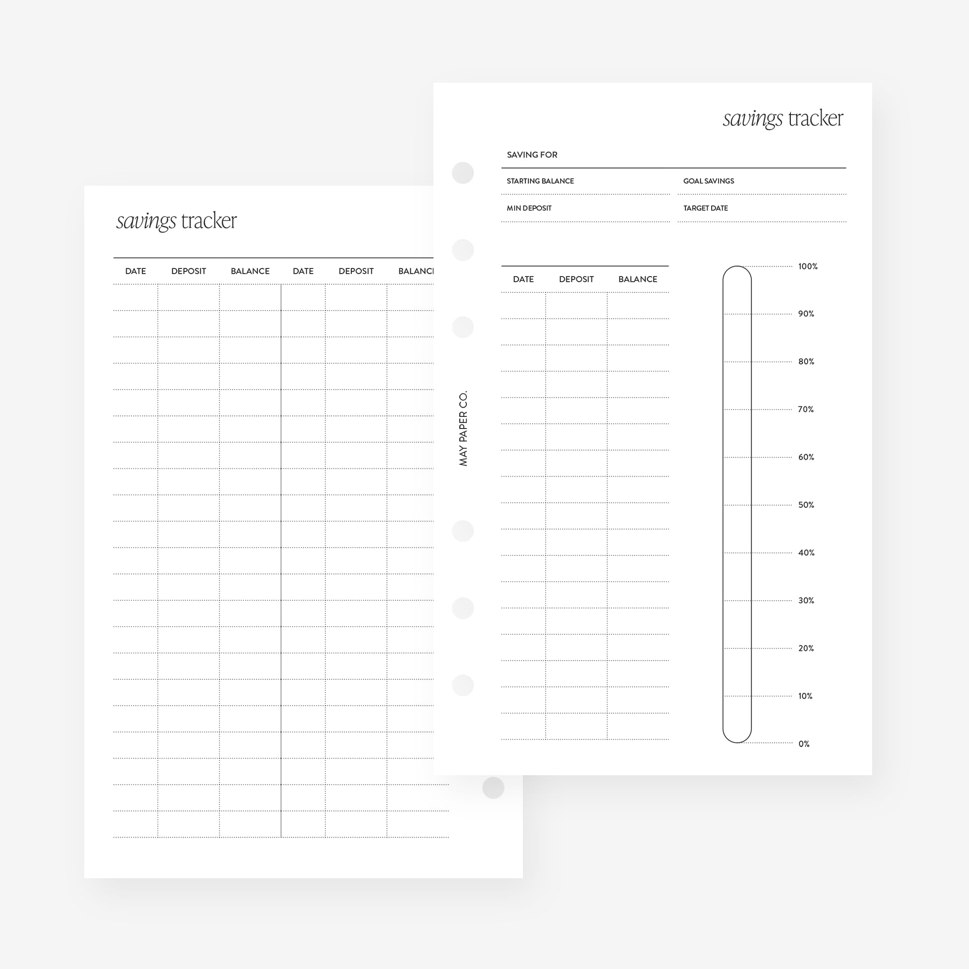 Amazon.com : Franklin Covey Compact Savings Tracker Planner Insert ...