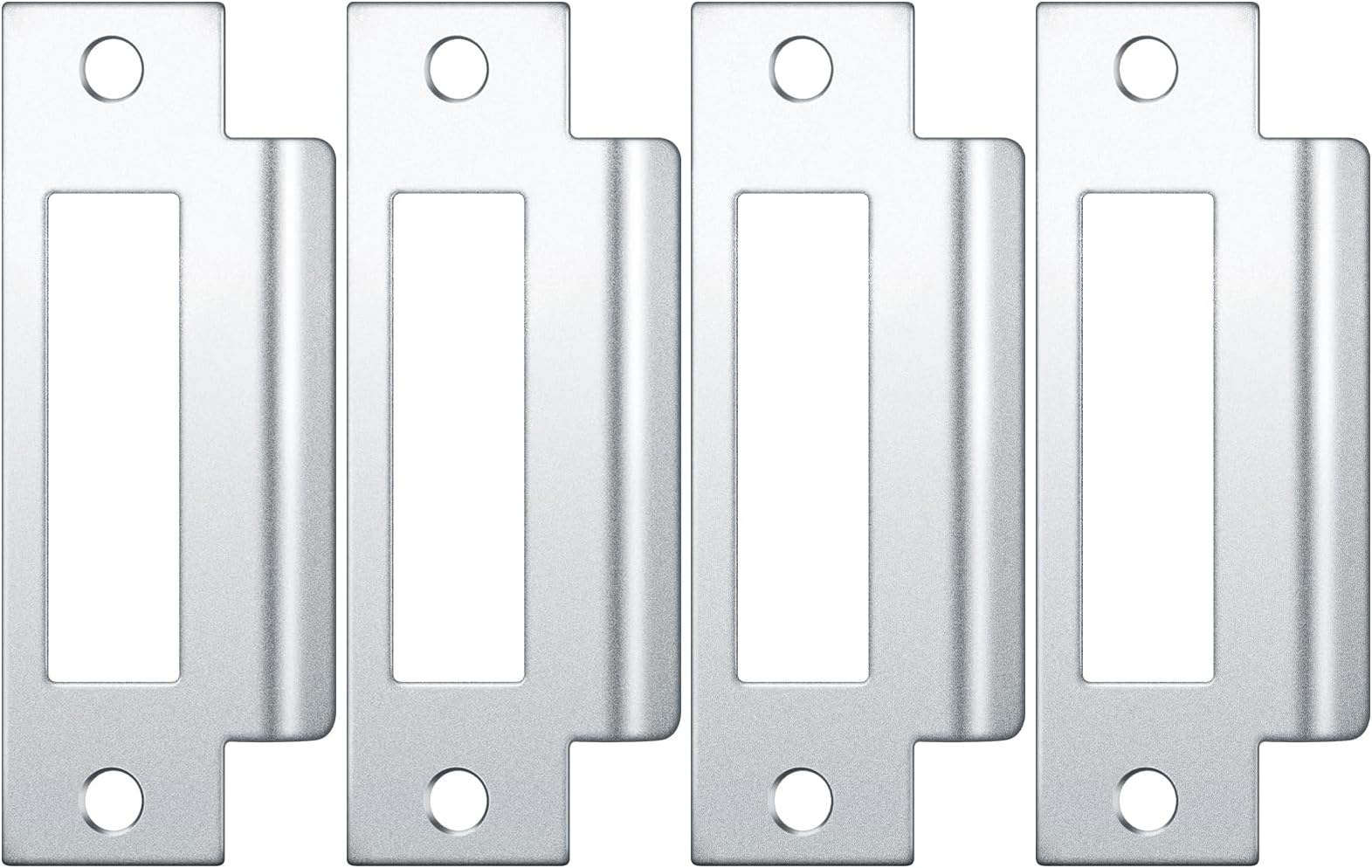 Tandefio 4-7/8" Mortise Lock Strike Plate Universal Door Strike Plate T ...