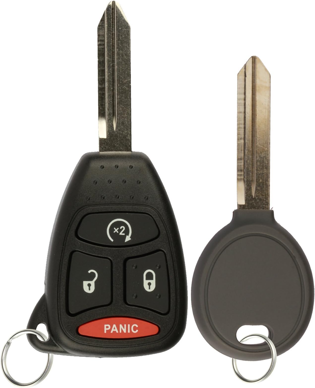 Amazon.com: KeylessOption Keyless Entry Remote Control Fob Uncut Blank ...