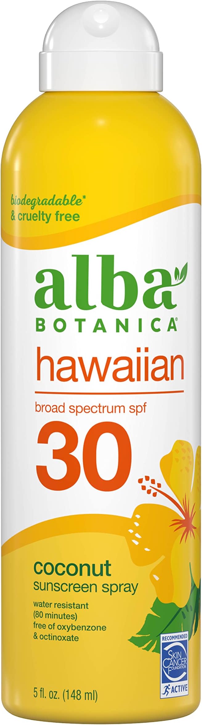 Amazon.com: Alba Botanica Sunscreen Spray for Face and Body, Broad ...