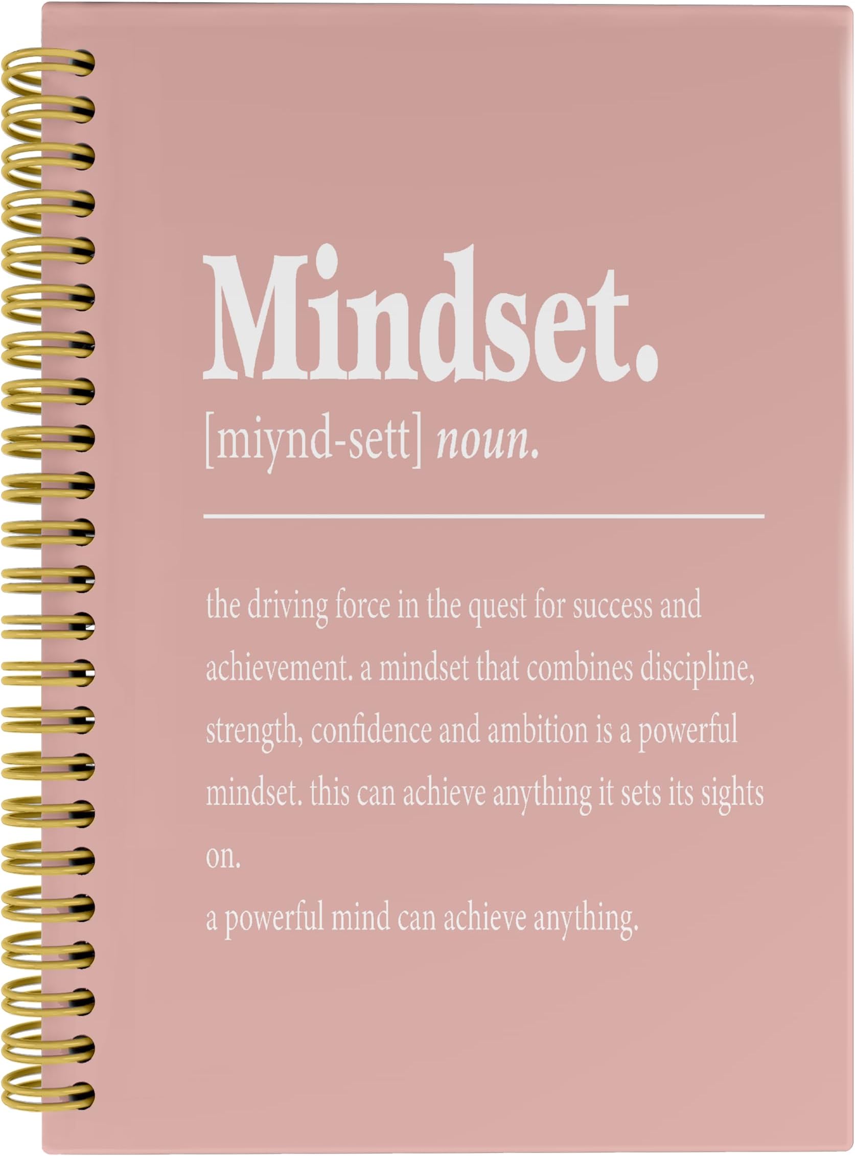 Amazon.com : Knibeo Mindset Inspirational Notebooks Journal - Notebooks ...