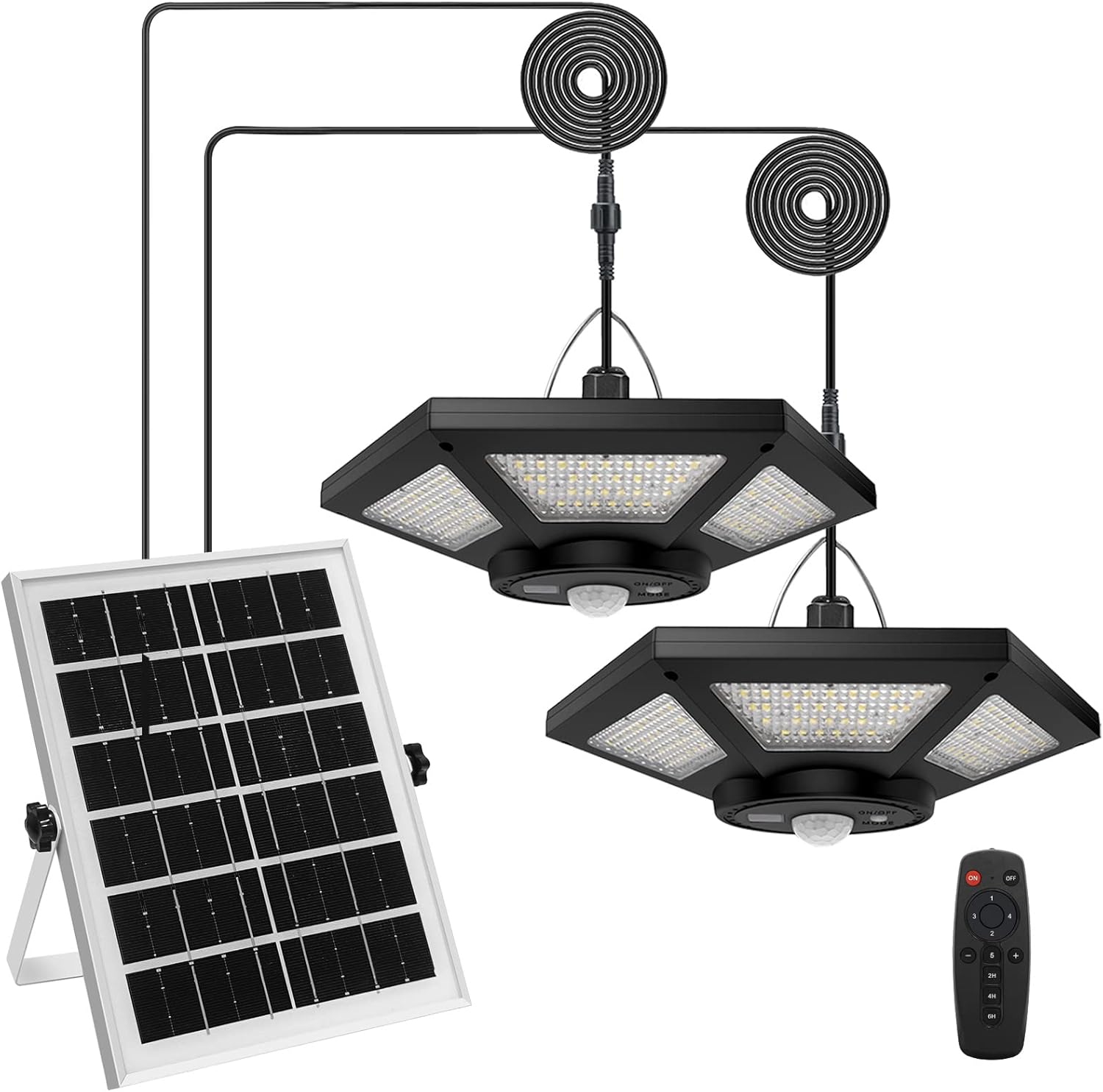 Solar Shed Light AEQ Solar Pendant Light Indoor Outdoor Work in Daytime ...