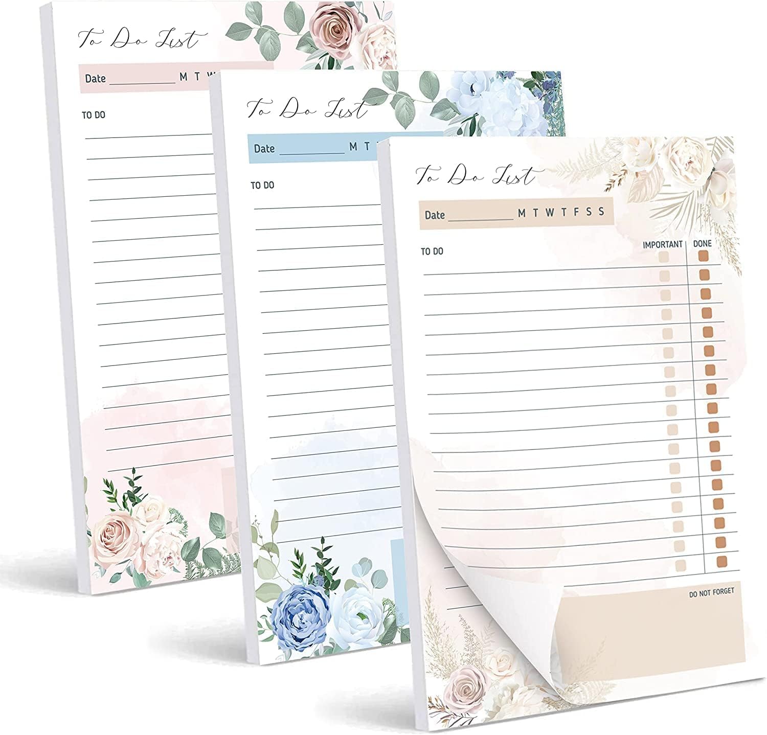 BIROYAL To Do List Notepad, 150 Sheets A5 To Do List Planner Notes ...