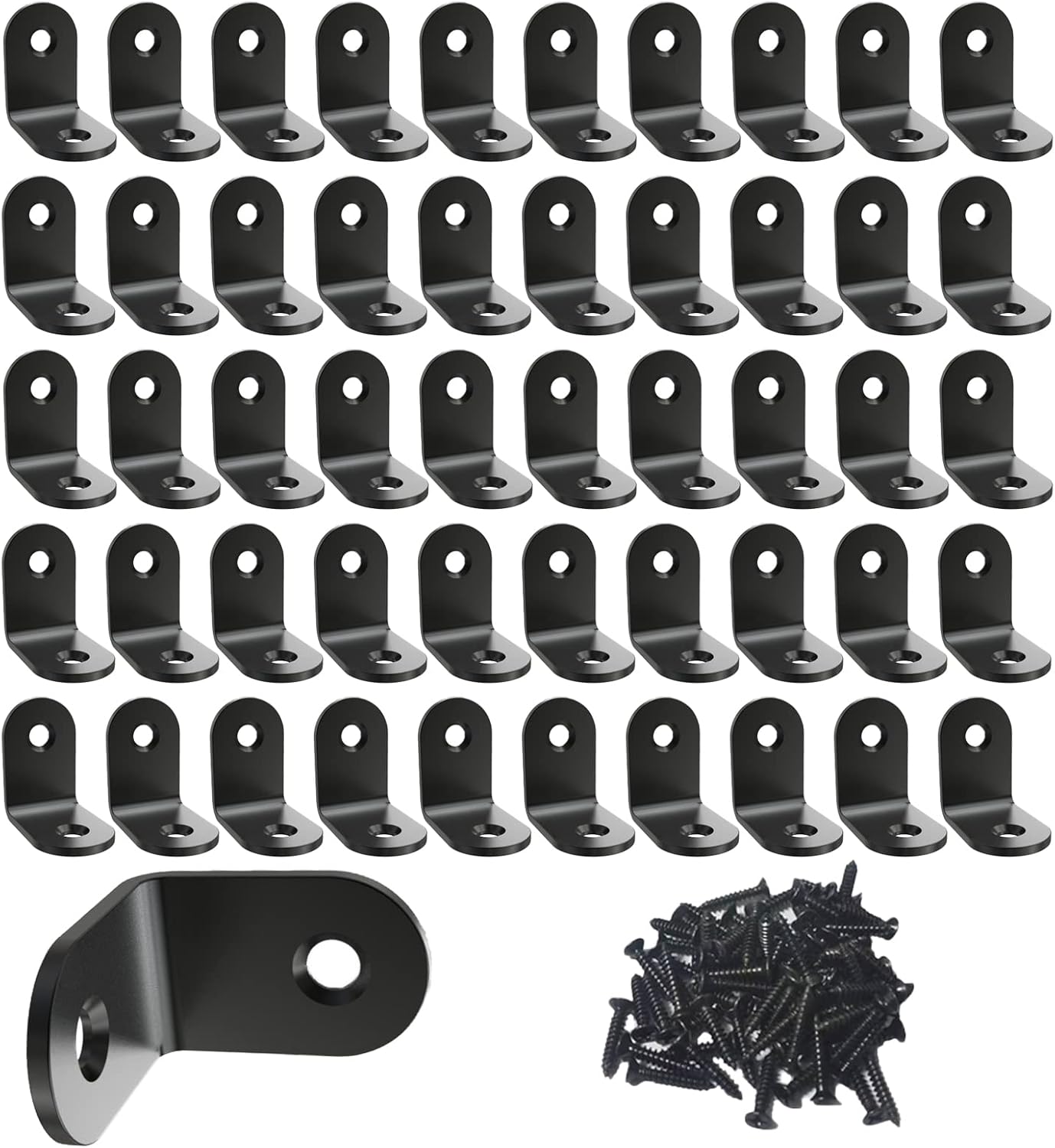 Amazon.com: Corner Brace, L Bracket, Corner Brackets of Stainless Steel ...