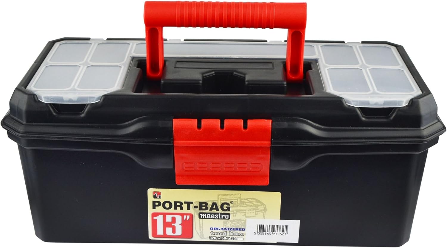 13 inch Maestro Toolbox with Handle TB093 : Amazon.co.uk: DIY & Tools