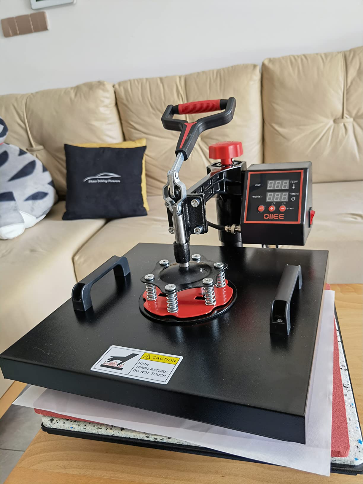 $37/mo - Finance OIIEE Heat Press Machine 5 in 1 Combo Heat Press 15 x ...