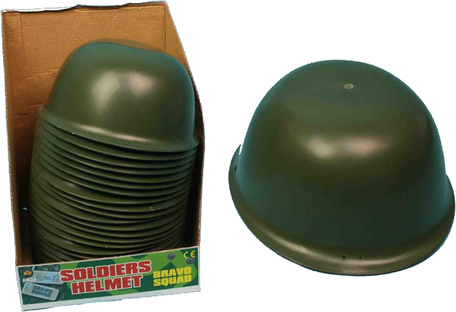 Green Kids Childrens Plastic Us Army Soldier Helmet : Amazon.co.uk ...