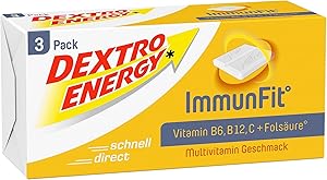 Amazon.com: Dextro Energy ImmunFit 3-Pack 138g : Grocery & Gourmet Food