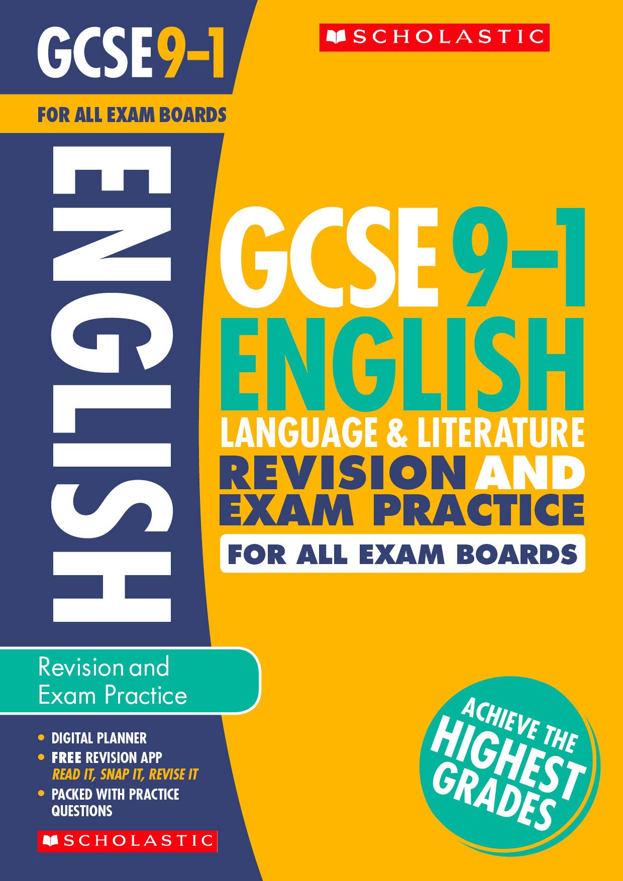 Buy GCSE English Language & Literature Revision Guide & Practice Book for All Boards. Achieve ...