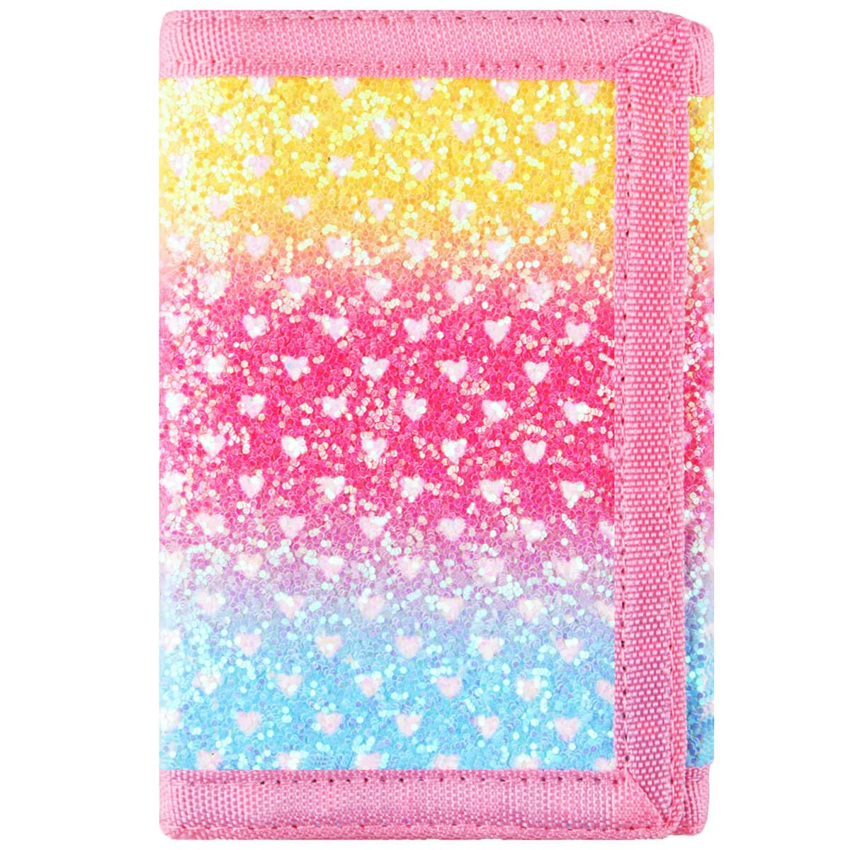 Amazon.com: Lamumu Rainbow Canvas Wallet for Kids, Unisex Wallet with ...