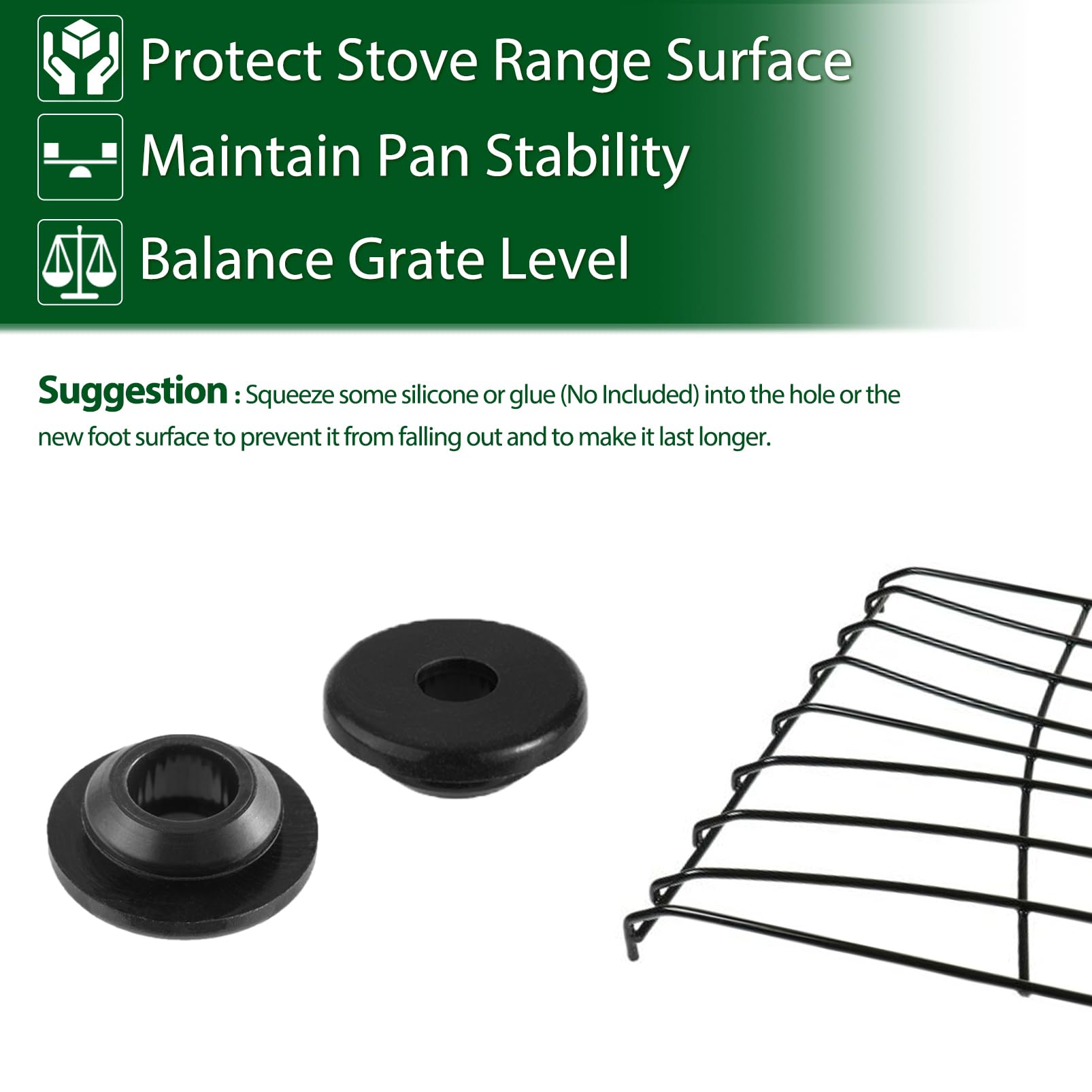 Snapklik.com : 57049 RV Stove Grommets Replacement Parts For Atwood ...