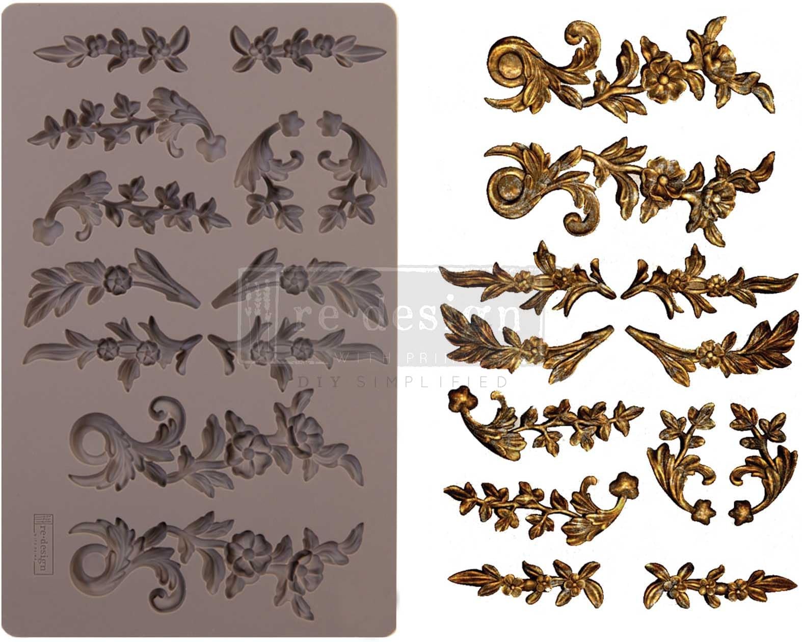 Amazon.com: Redesign with Prima Redesign Furniture Decor Moulds ...