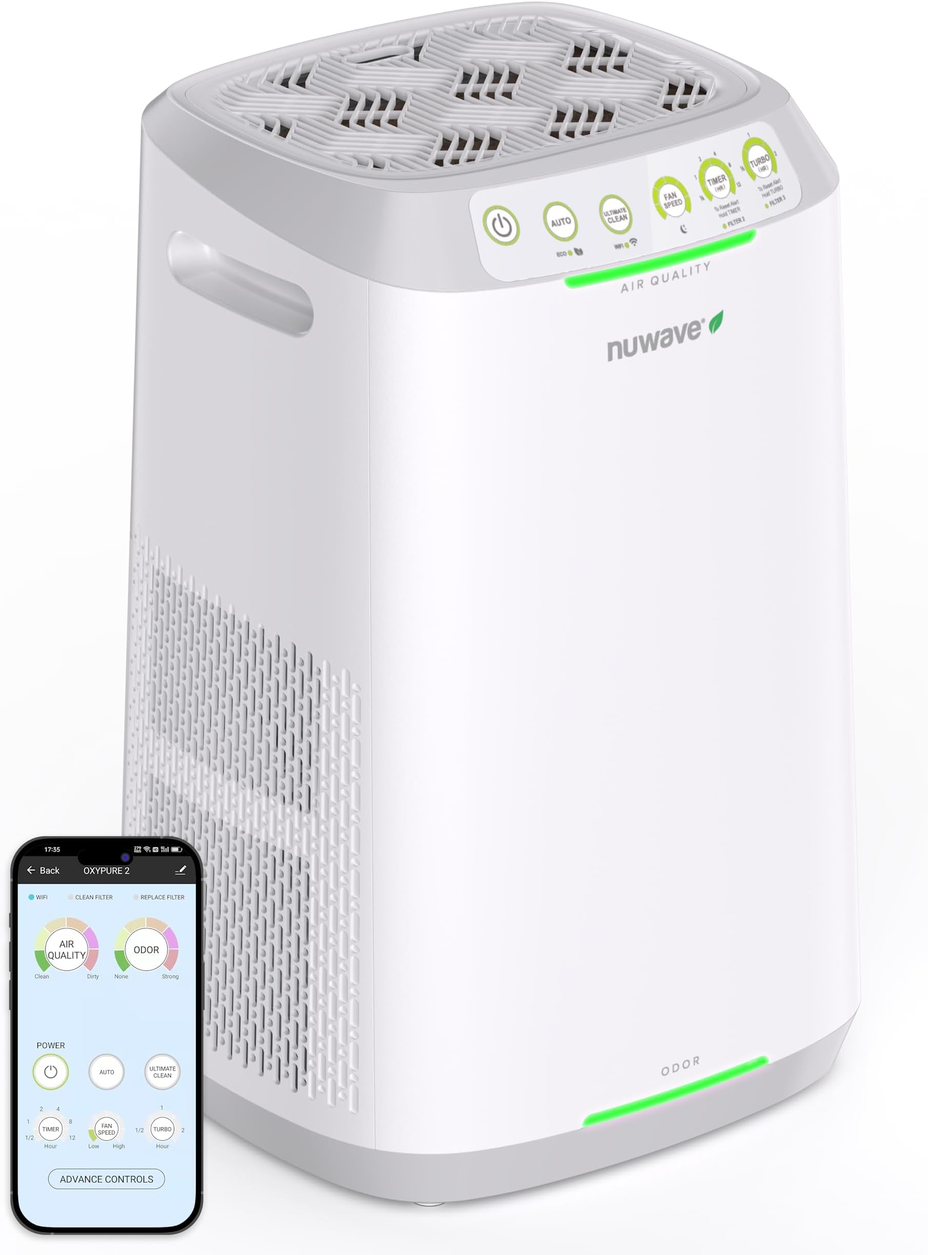 Amazon.com: Airfree P1000 Filterless Silent Air Purifier for Home I ...