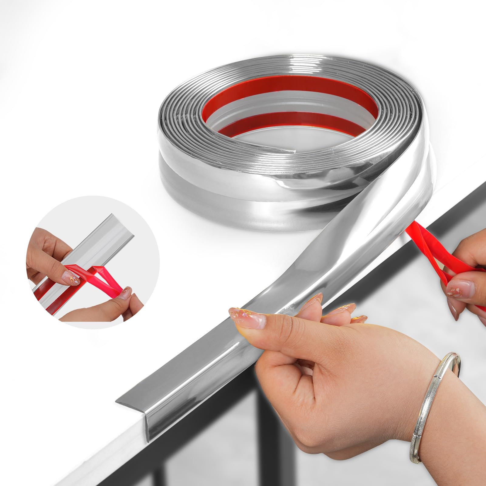 Amazon.com: YEFANXI Self Adhesive Wall Corner Protector,16.4FT*1.6IN ...