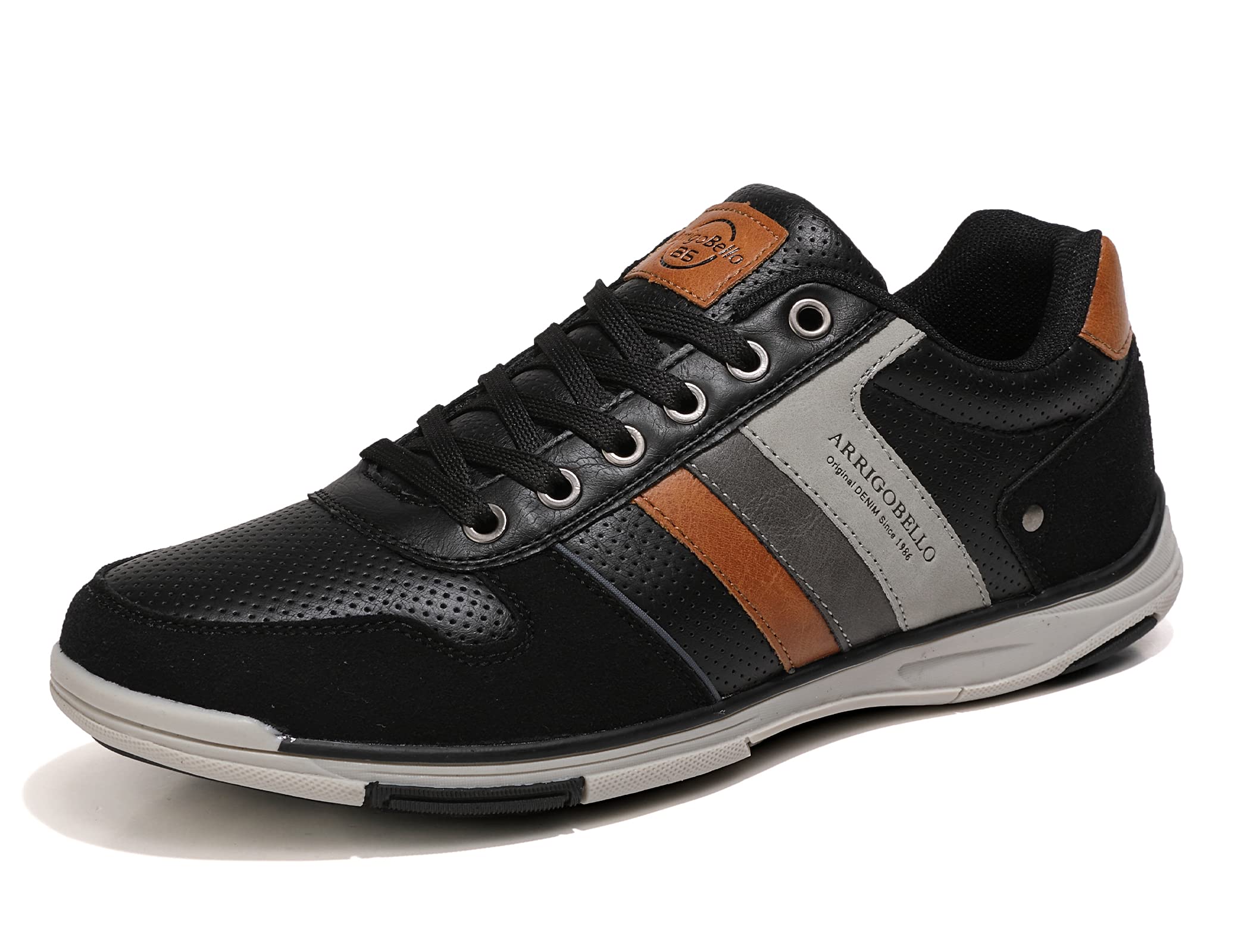 AX BOXING Mens Casual Shoes Fashion Sneakers Breathable Comfort Walking ...