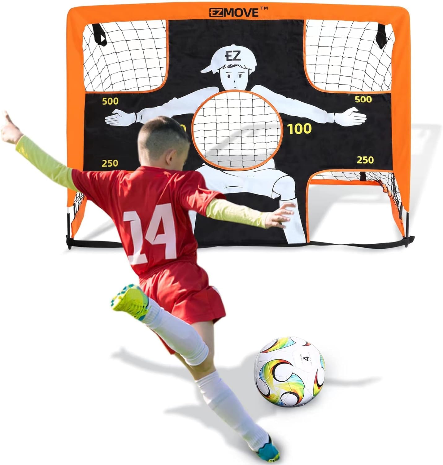 Ezmove Kids Football Goal Pop Up Goals For Garden Indoor | Desertcart INDIA