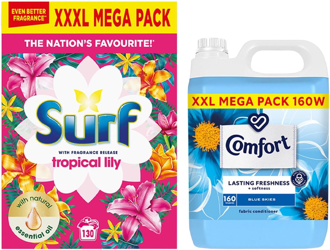 Surf Laundry Powder Tropical Lily & Ylang-Ylang 130 Washes 6.5 KG ...
