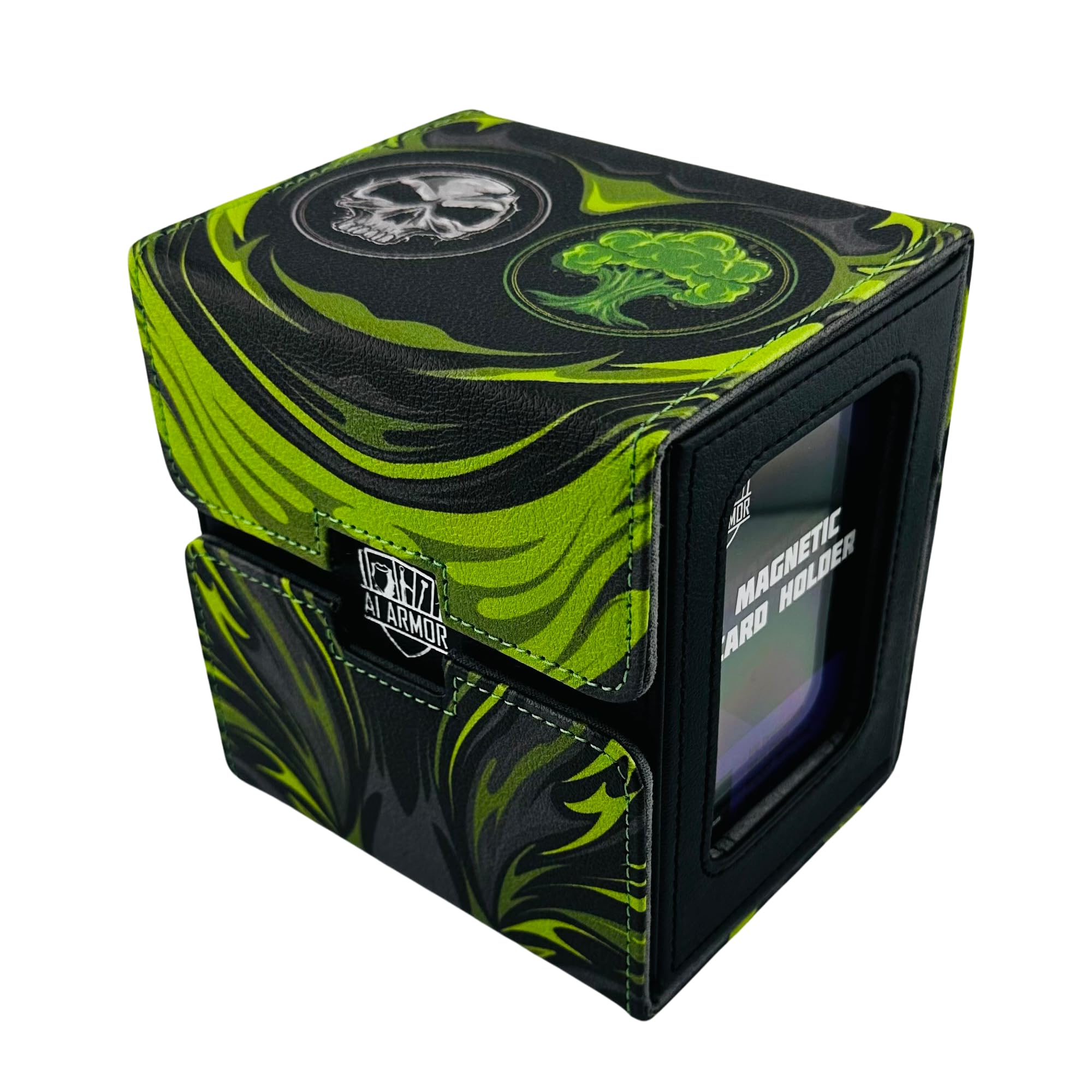 Amazon.com: Ai Armor MTG Commander 100+ Card Custom Art Deck Box With ...