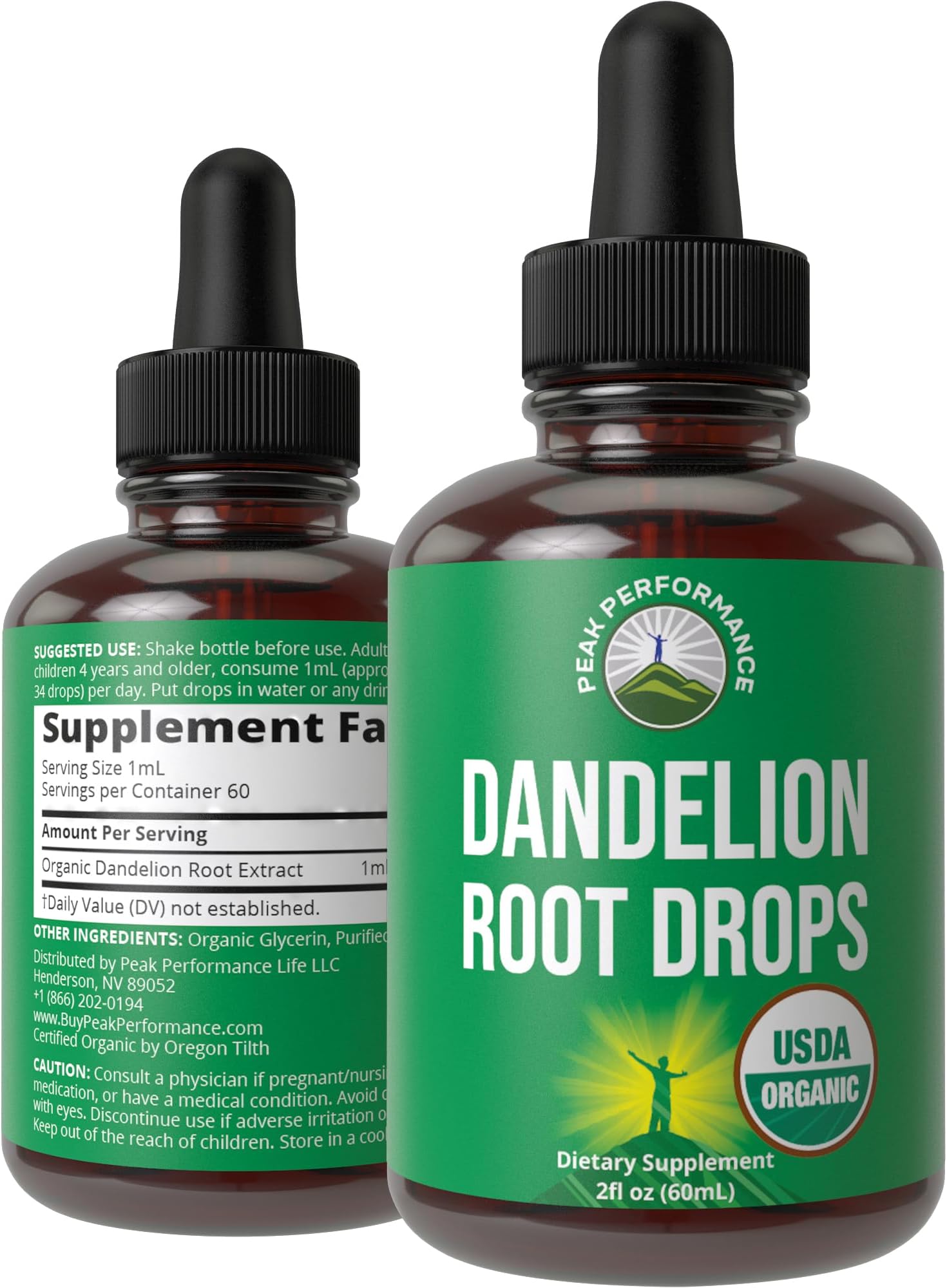 Amazon.com: Herb Pharm Certified Organic Dandelion Liquid Extract for ...