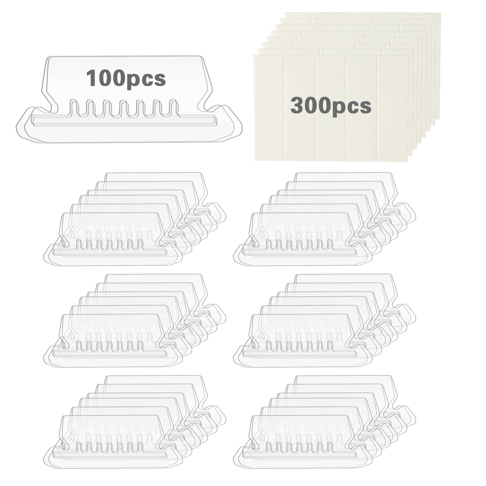 Amazon.com : Hanging File Folder Tabs and Inserts, 100 +300 Set Hanging ...