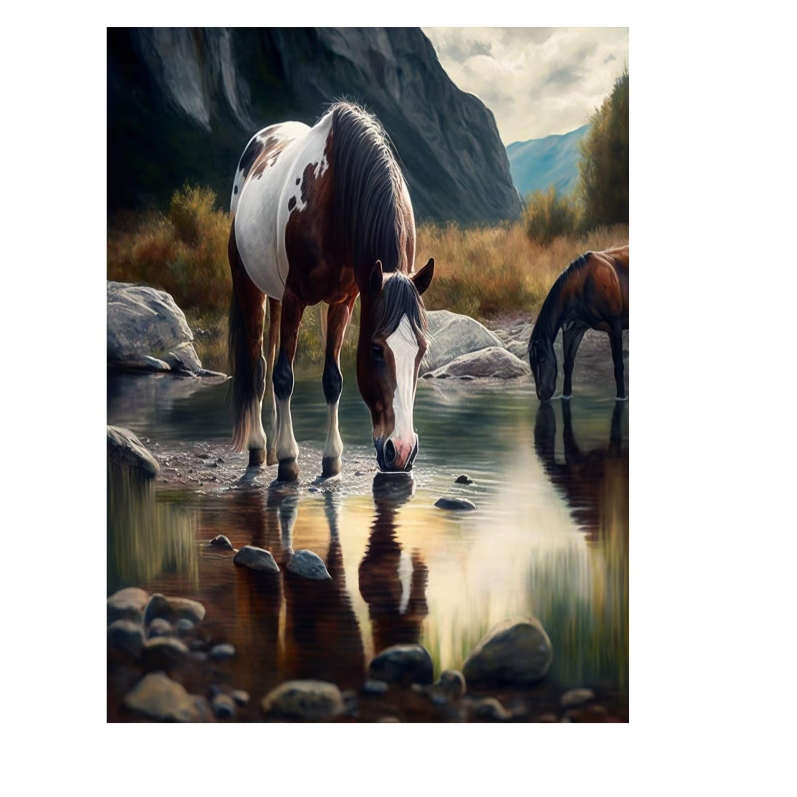 Amazon.com: Horse Diamond Art - DIY Diamond Painting Kit for Kids ...