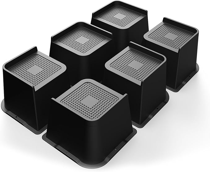 Amazon.com: MXMZHXU Bed Risers 2 inch, 3 inch, 4 inch, 6 inch or 8 inch ...