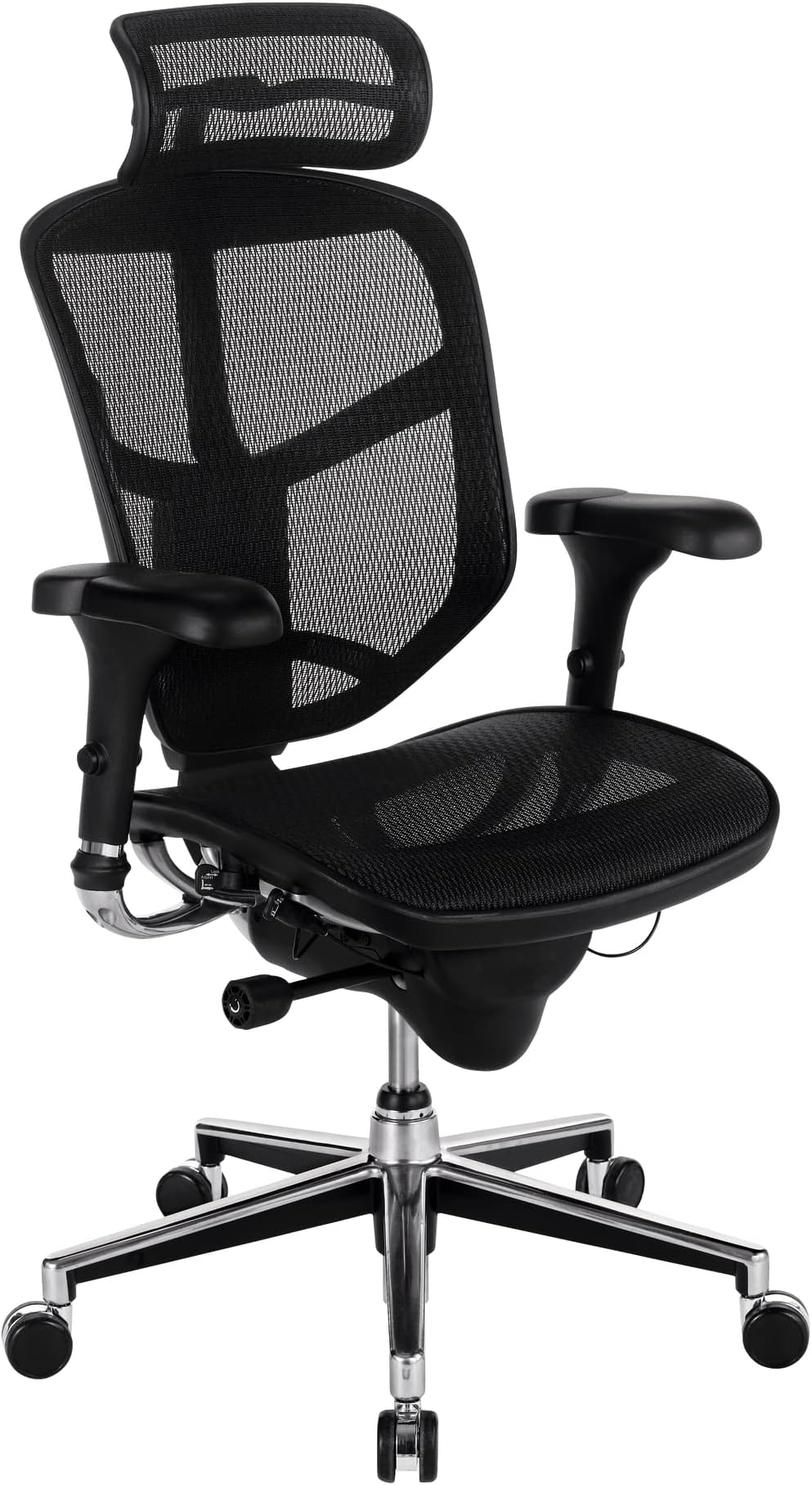 Amazon.com: WorkPro® Quantum 9000 Series Ergonomic Mesh/Mesh Mid-Back ...