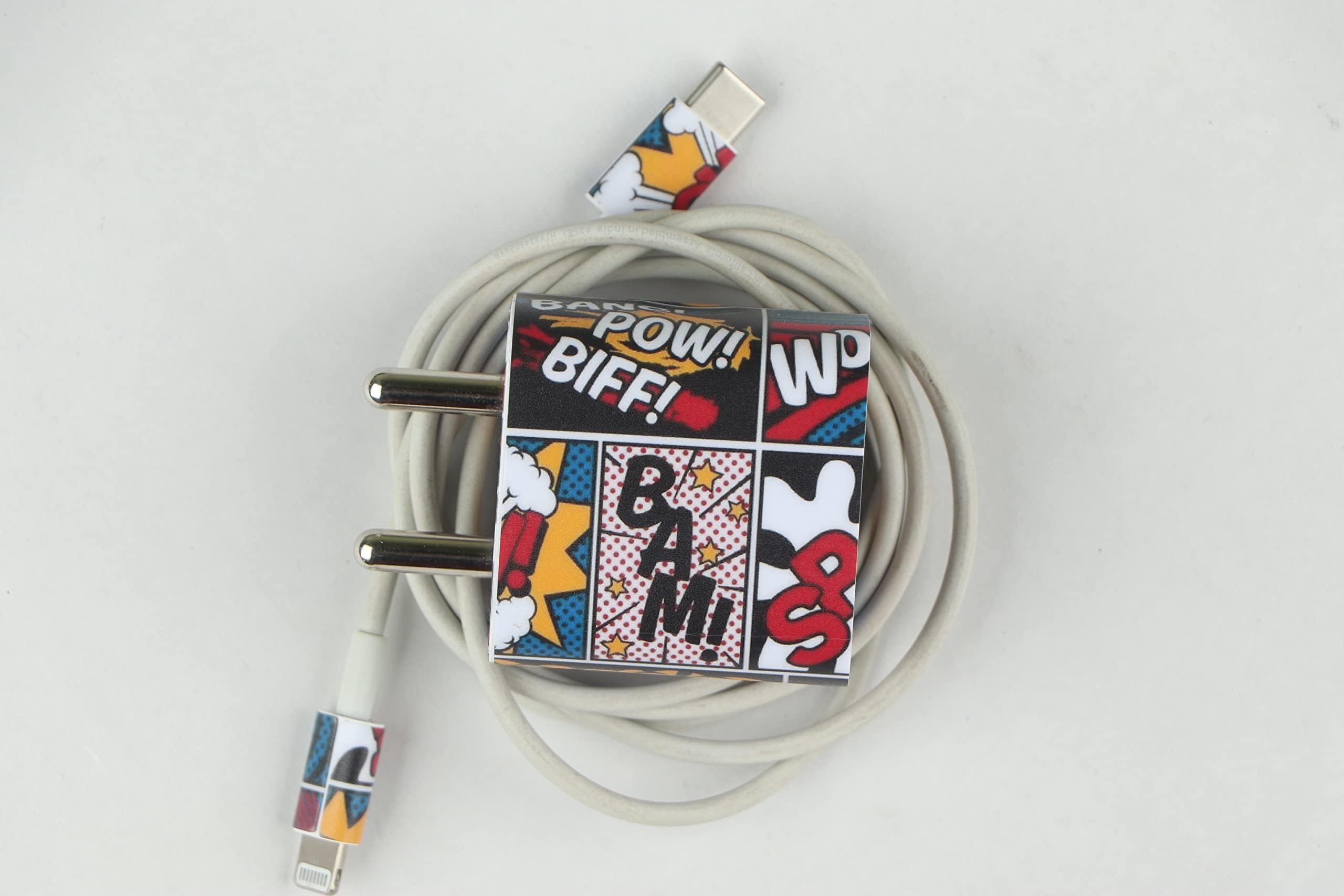 Amazon.in: Buy Sticker Bomb 2 Skin Sticker for Apple 20 watts Charger ...
