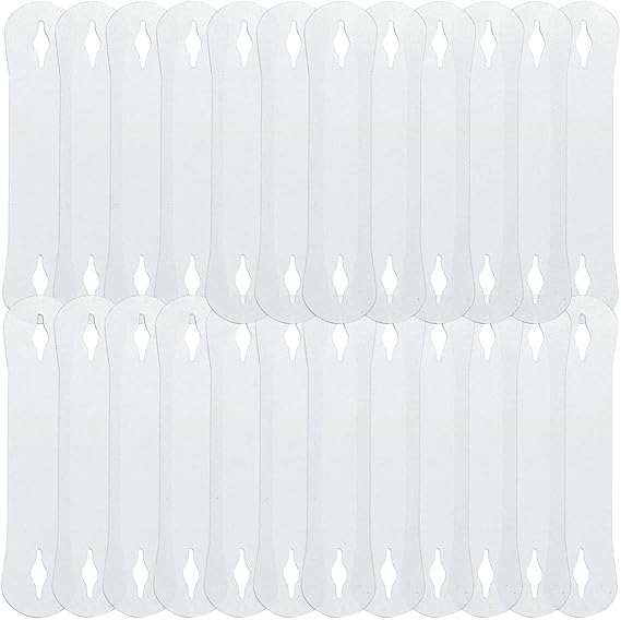 Amazon.com: 24-Pack Invisible Tie Stays tie Holder Alternative to Tie ...