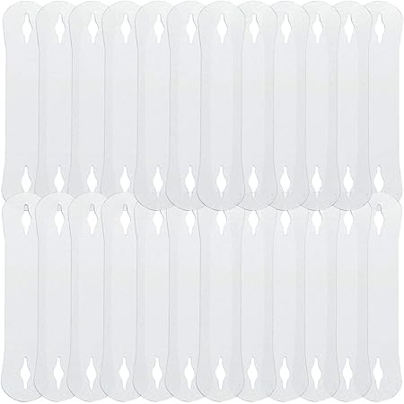 Amazon.com: 24-Pack Invisible Tie Stays tie Holder Alternative to Tie ...