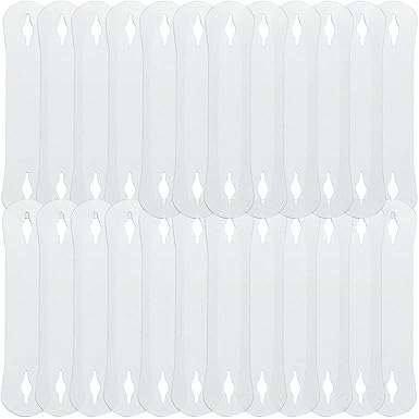 Amazon.com: 24-Pack Invisible Tie Stays tie holder Alternative to Tie ...