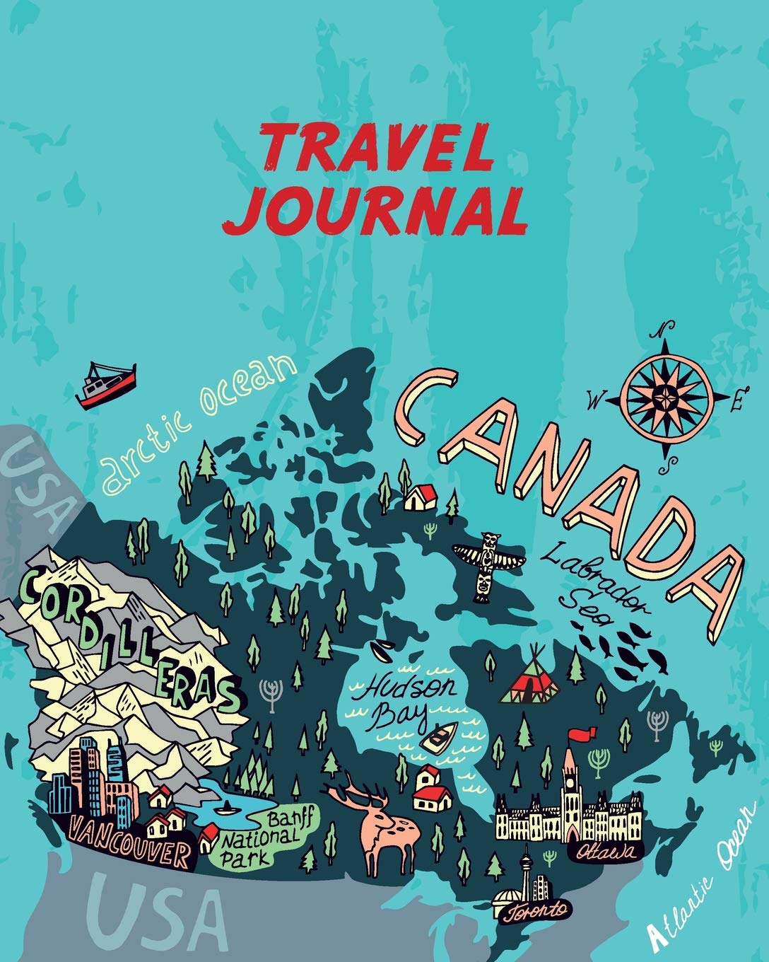 Travel Journal: Kid's Travel Journal. Simple, Fun Holiday Activity ...