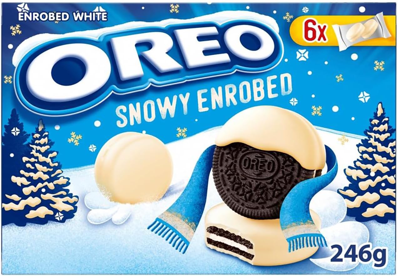OREO Covered White Chocolate Biscuits, 246g : Amazon.co.uk: Grocery