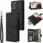 Amazon.com: Njjex Wallet Case for Samsung Galaxy A02S, for Galaxy A02S Case, [9 Card Slots] PU ...