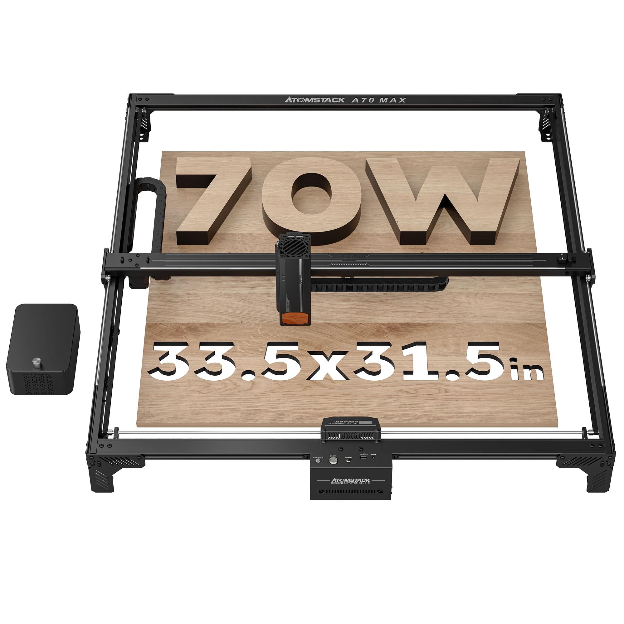 Amazon.com: ATOMSTACK A70 Max Laser Engraving and Cutting Machine, 70W ...