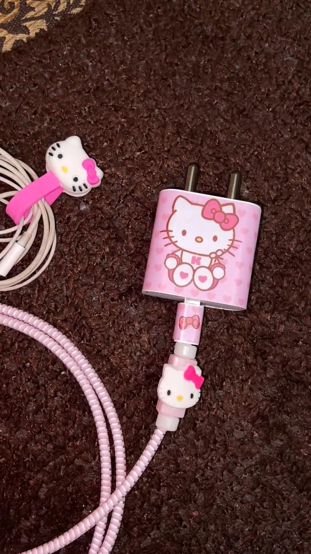 Careflection 6-in-1 Multi Combo Spiral USB Cable Protectors + Earphones ...