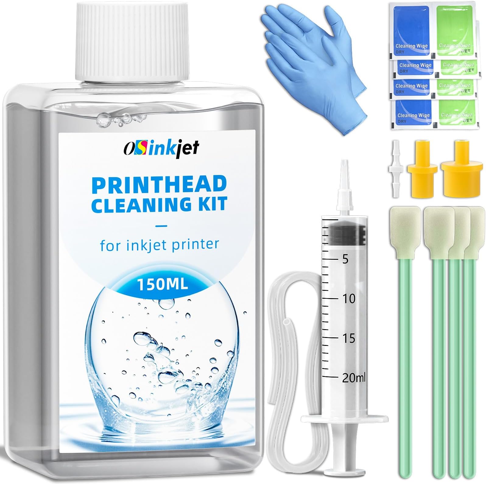 Amazon.com: Printhead Cleaning kit 200mL for E pson Printer, Printer ...