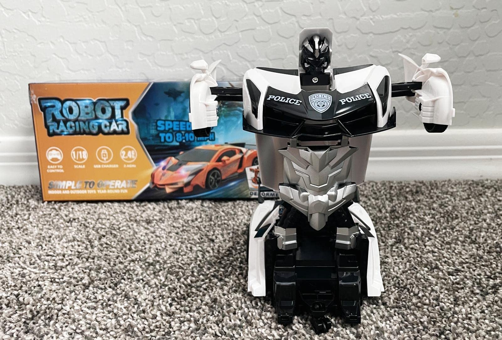 $5/mo - Finance BLUEJAY Transform Rc Cars for Boys 4-7 8-12, 2.4Ghz 1: ...