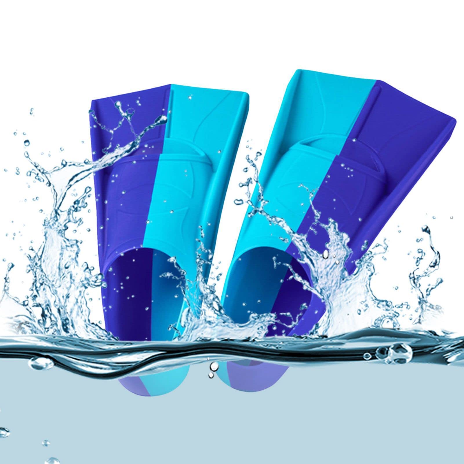 Buy Khazna Powerfin Training Fins, Long Floating Fins for Swimming and ...