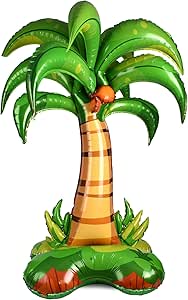 Amazon.com: VYNYJOAN 1PC Big Coconut Tree Balloon Giant Inflatable Palm ...