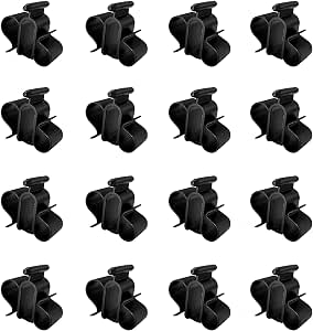 Amazon.com: Suncode 16 Pack Black RV Awning Hooks Clips Standard Awning ...