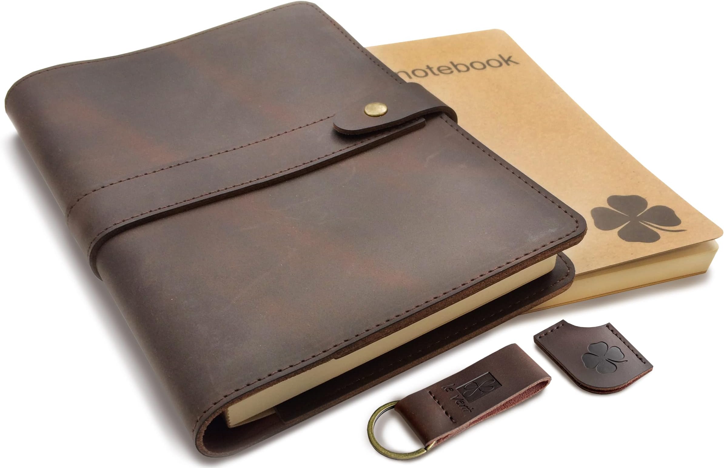 Amazon.com : The Antiq Refillable Leather Journal, A5 Journal and Diary ...