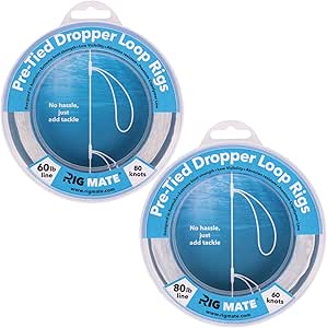 Amazon.com : Rig Mate Pre-Tied 60 lb & 80 lb Bundle - 1 ea. 60 lb & 80 ...