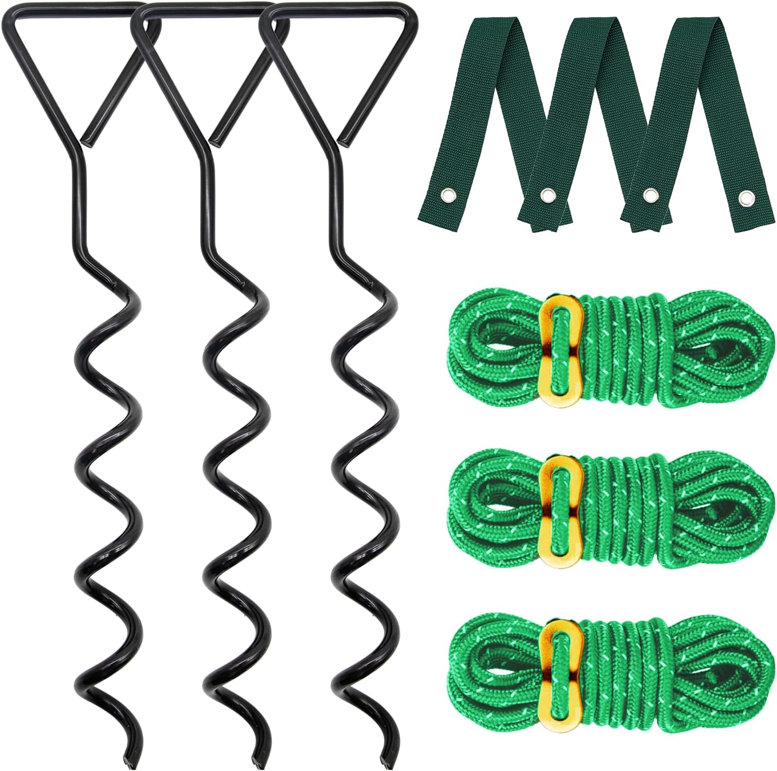 Amazon.com : Doksving Tree Stakes and Supports for Leaning Trees,3Pcs ...
