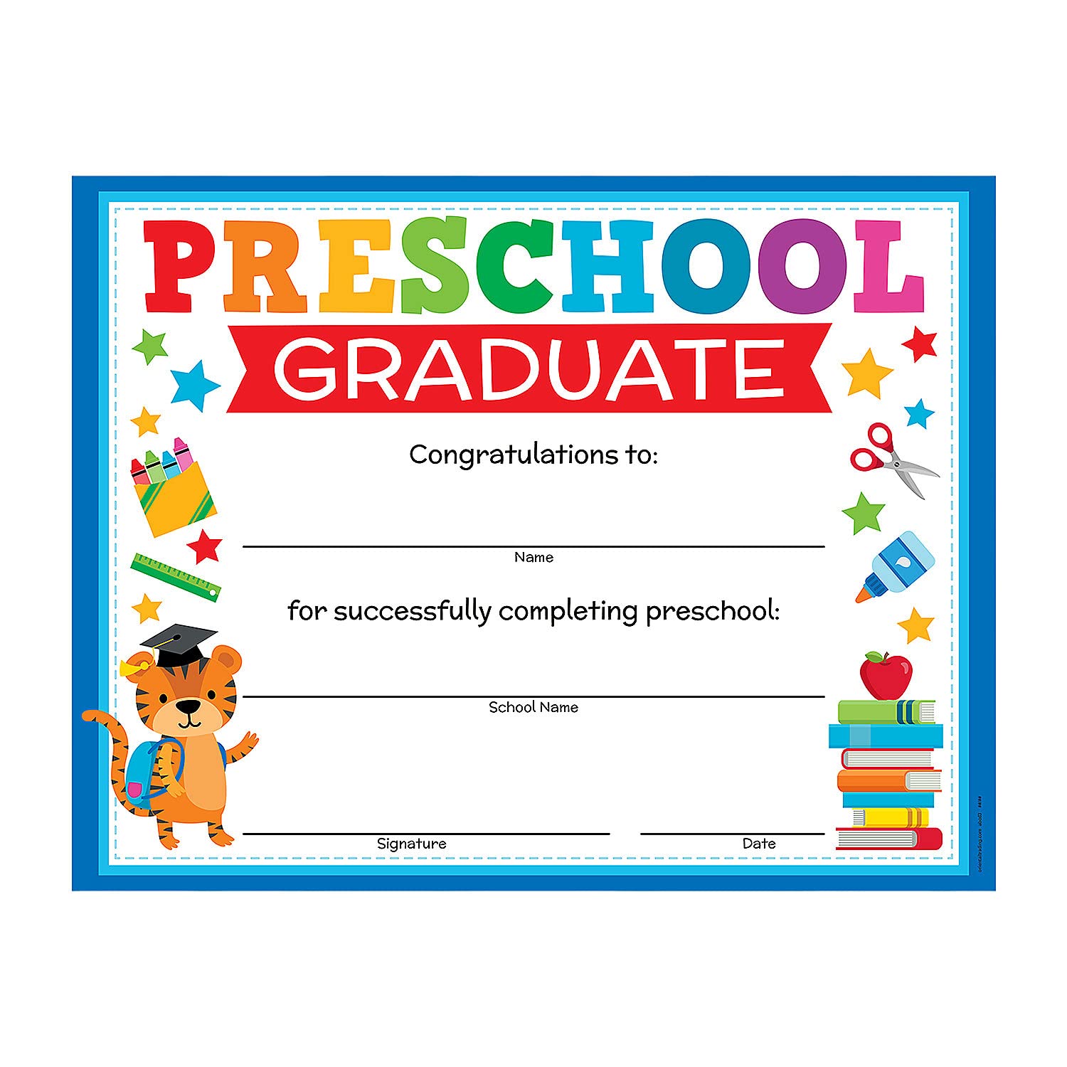 Preschool Promotion Certificates