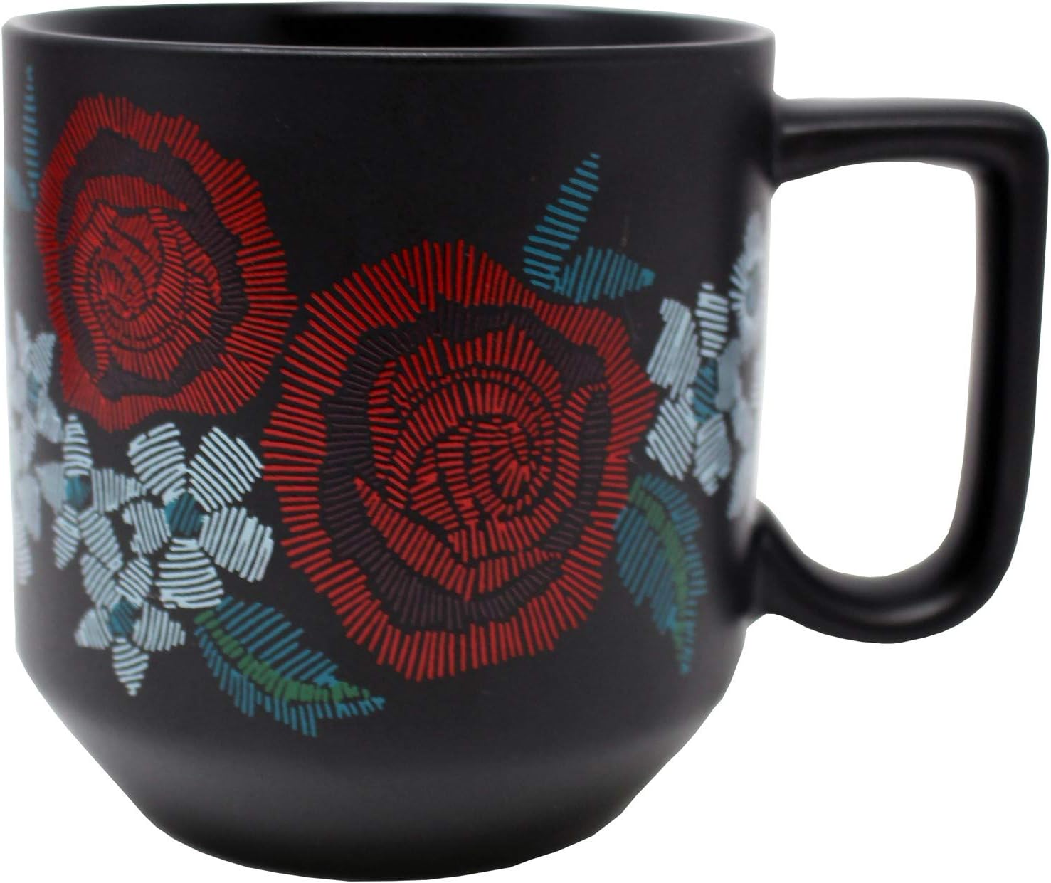 Amazon.com: Starbucks 2019 Valentine's Day Red Roses Ceramic Mug 10 Oz ...