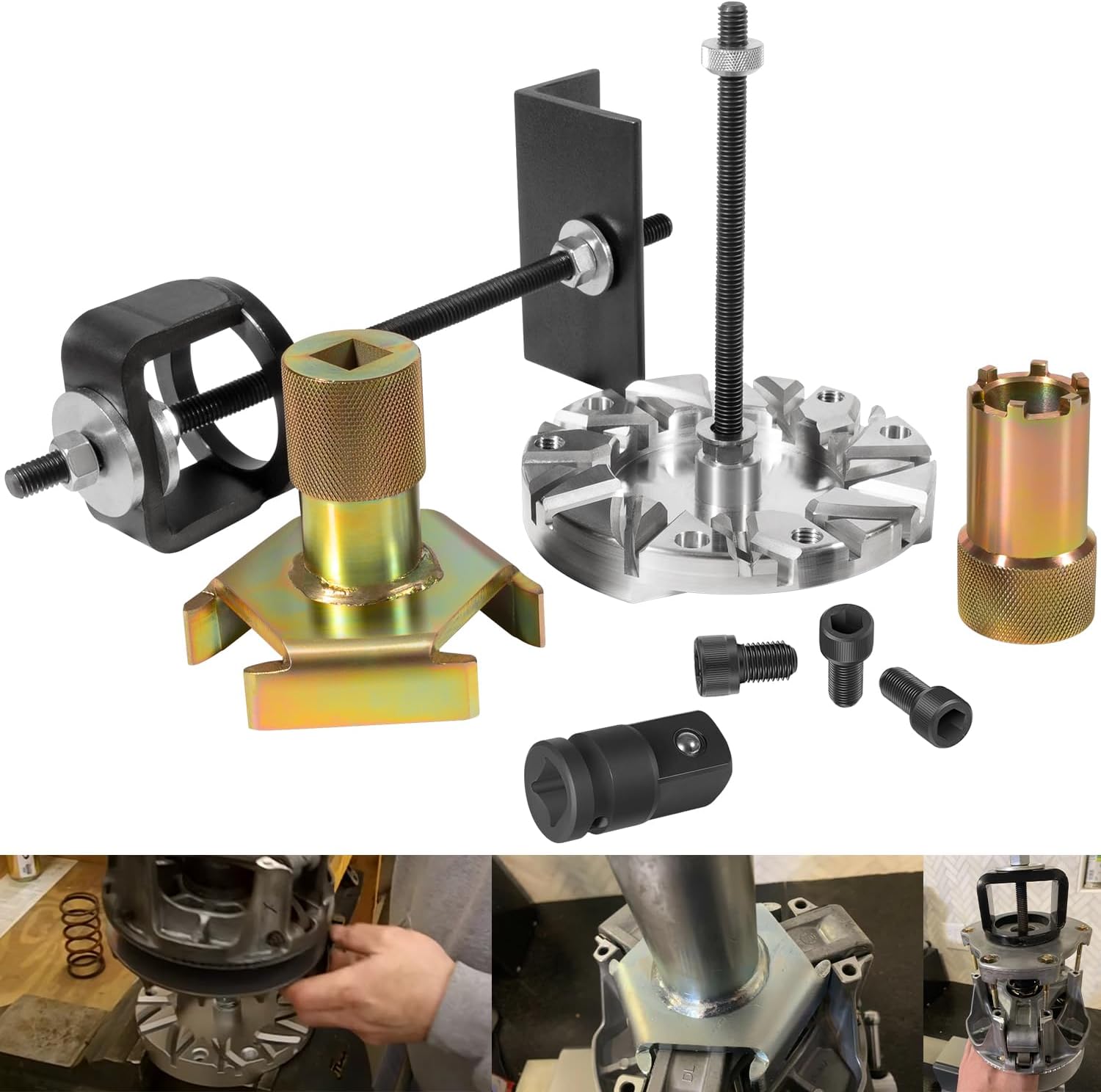 Complete Primary Clutch & Secondary Service Tools Kit Fit for All Years ...