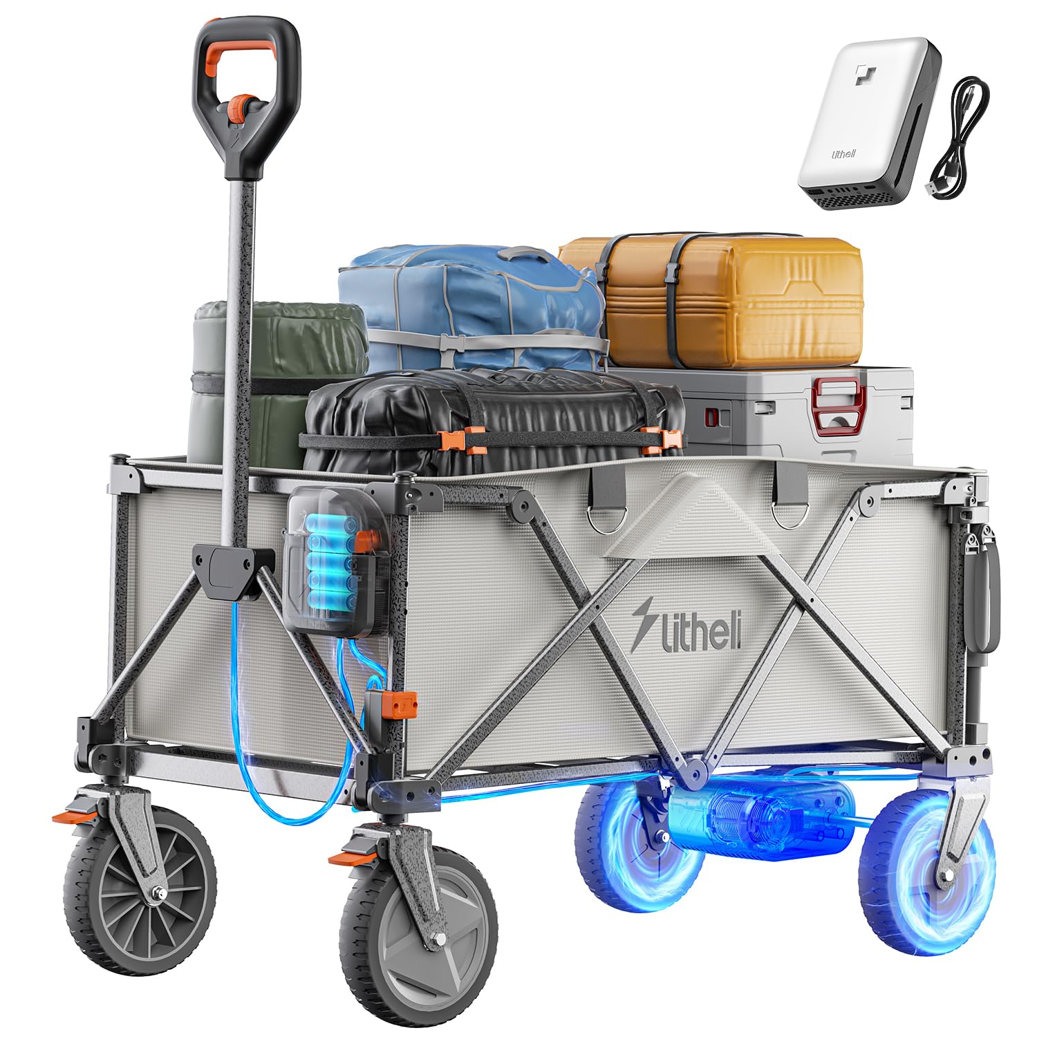 Snapklik.com : Litheli Electric Utility Wagon