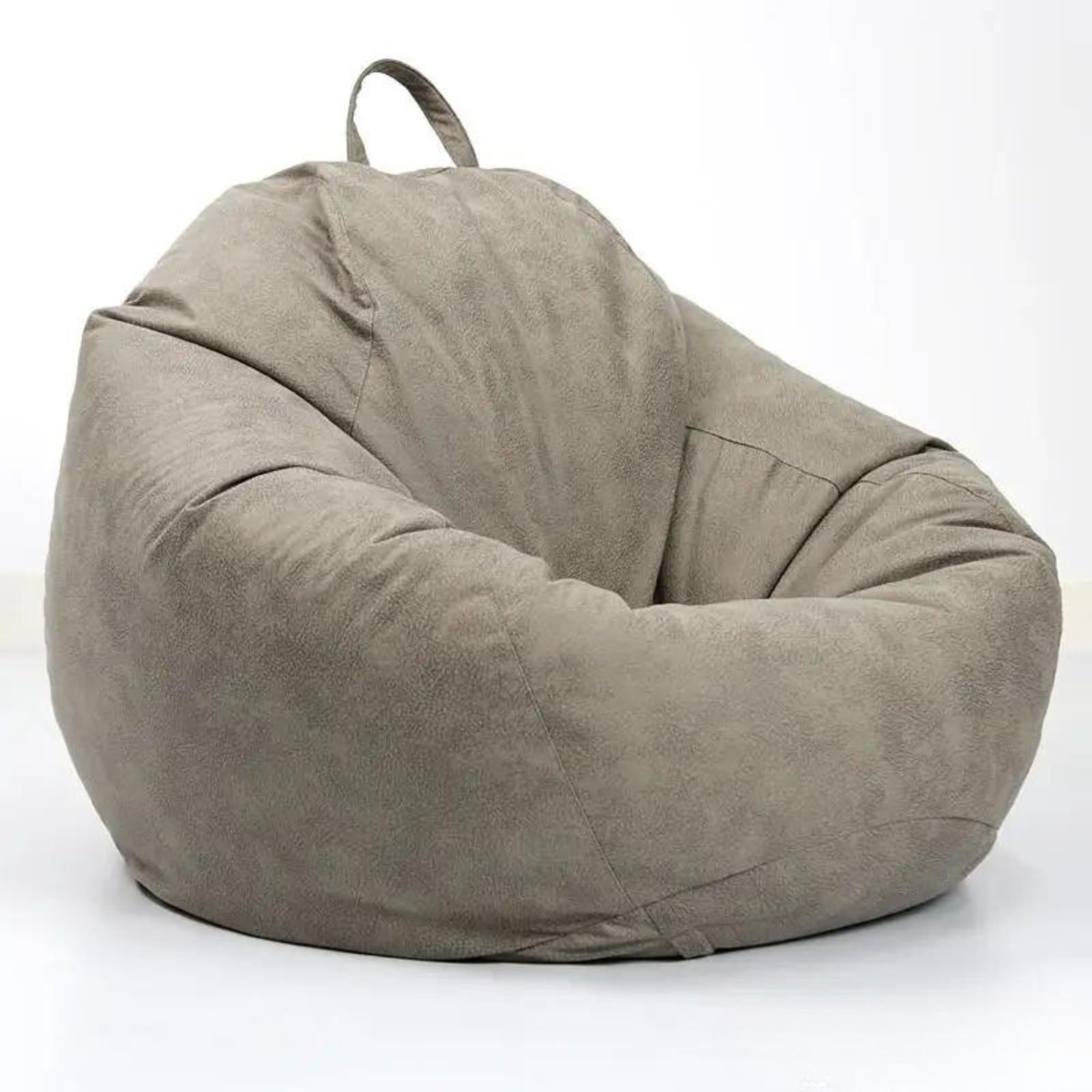 GIGLICK XXXXL Suede Bean Bag Filled with Beans | Ready to Use Bean Bags ...