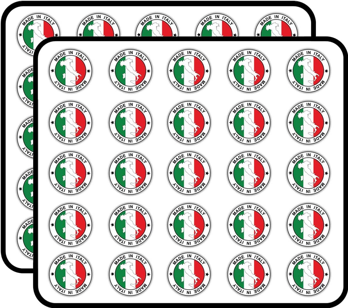 Amazon.com - Italian Flag - Italy - Heart Sticker Vinyl Decal Bumper ...